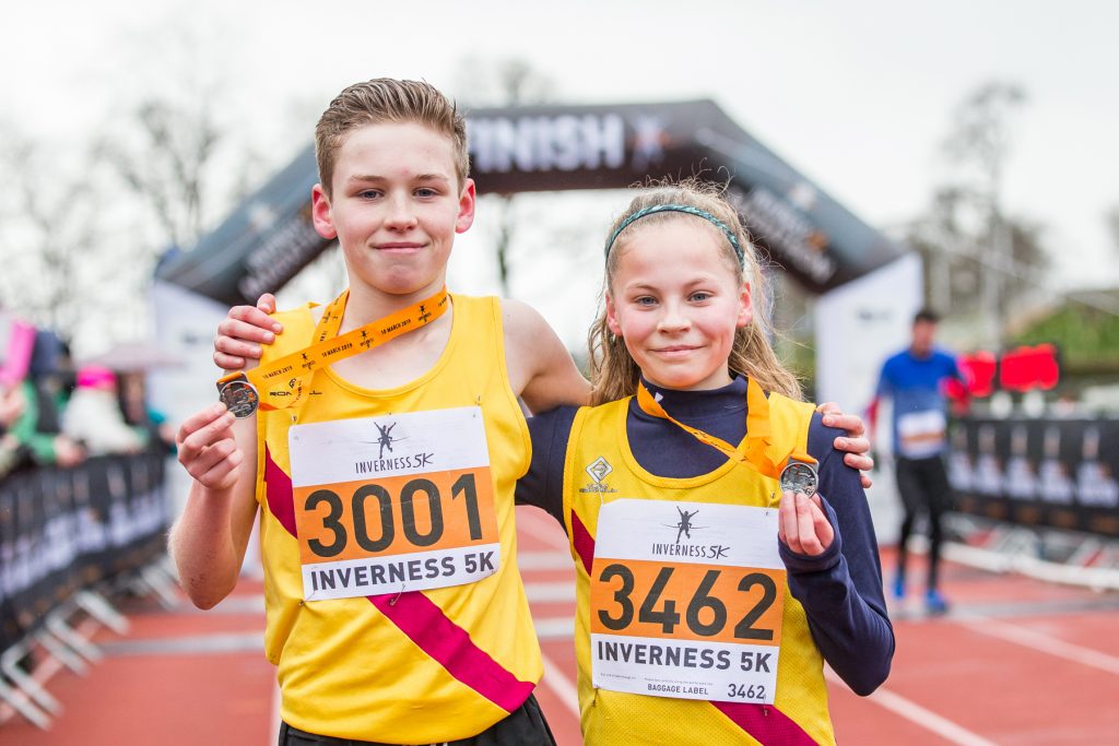 Inverness Half Marathon | Brother and sister dou, Lucas and Anna Cairns ...